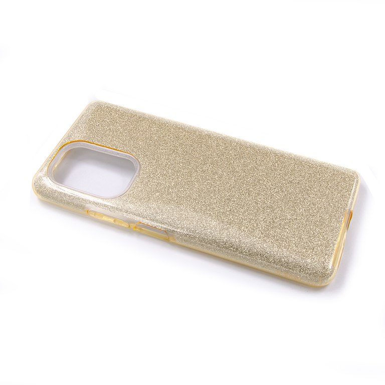 TPU Sparkly SHINE Poco F3/Mi 11i/11X/11X Pro (gold)
