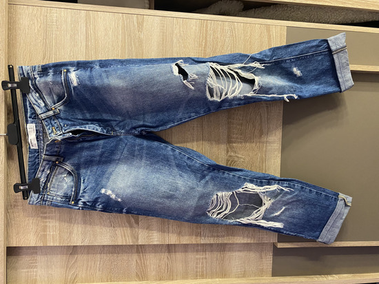 Farmerke Zara TRF Denim pocepane