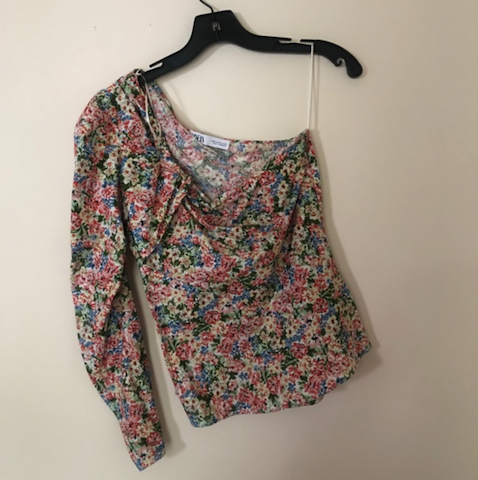 Zara Floralni Top