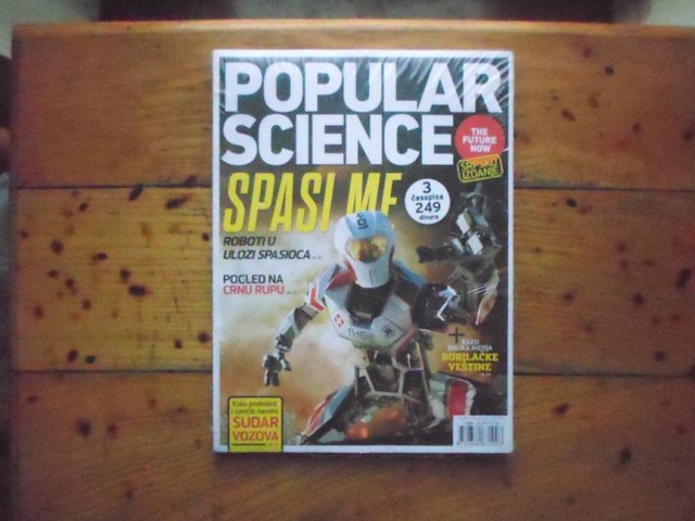 POPULAR SCIENCE - 3 BROJA U CELOFANU