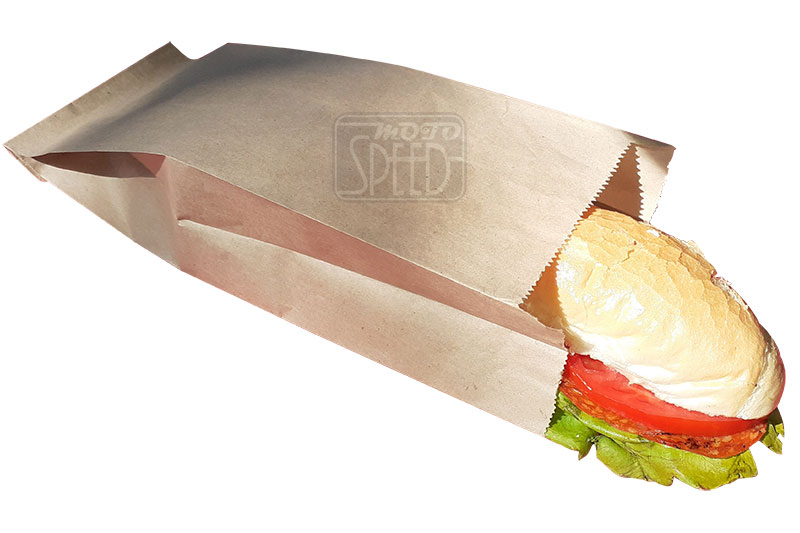 Papirnate kese za sendviče – 11 x 31 cm – braon boje – pakovanje 10 kg
