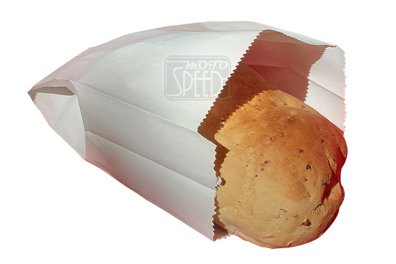 Papirne kese za hleb 14×21 – bele boje – pakovanje 10 kg