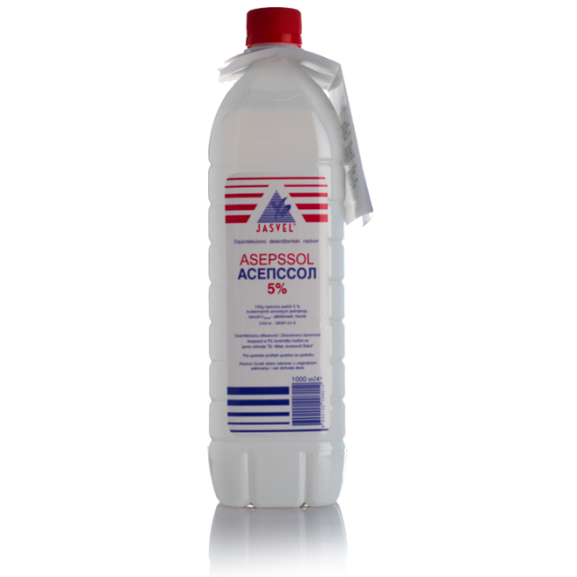 ASEPSOL RASTVOR 5% 1L