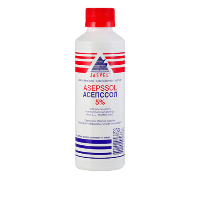 ASEPSOL RASTVOR 5% 250ML