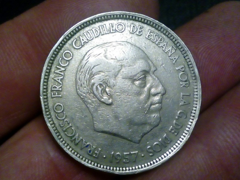 Spanija, 50 pezeta 1960