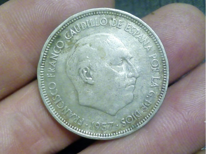 Spanija, 50 pezeta 1958