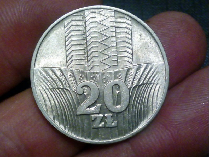 Poljska, 20 zlota 1976