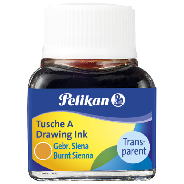 Tuš za crtanje 10ml A 523 14 201632 BURNT SIENNA, Pelikan