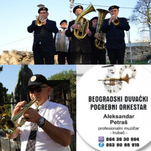 Zvanični pogrebni orkestar bleh muzika trubači za sahrane