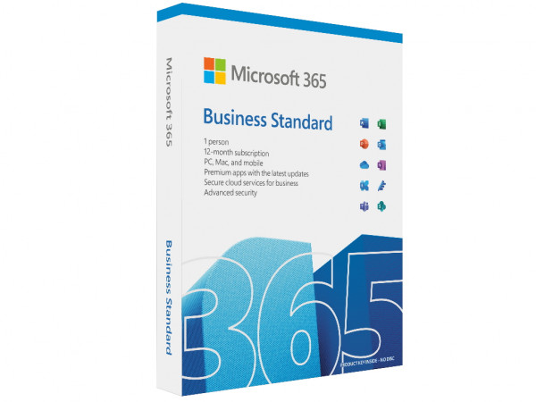 Licenca MICROSOFT Retail Microsoft 365 Business StandardP832bit64bitEnglish1 korisnika1 godina