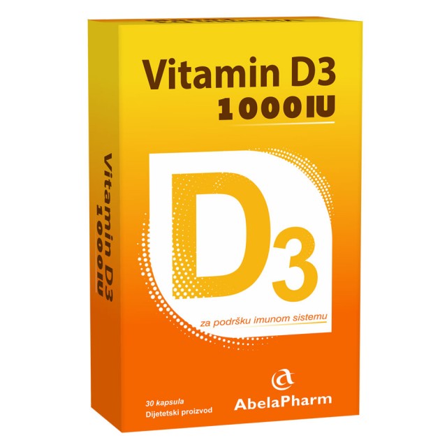 VITAMIN D3 1000IU KAPSULE A30
Opis
INFORMACIJE
NALOG
SERVIS
KORISNI LINKOVI