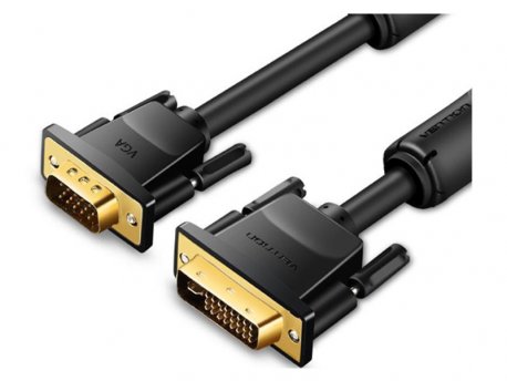 Vention DVI (24+5) to VGA kabl 3M Crni (EACBI)