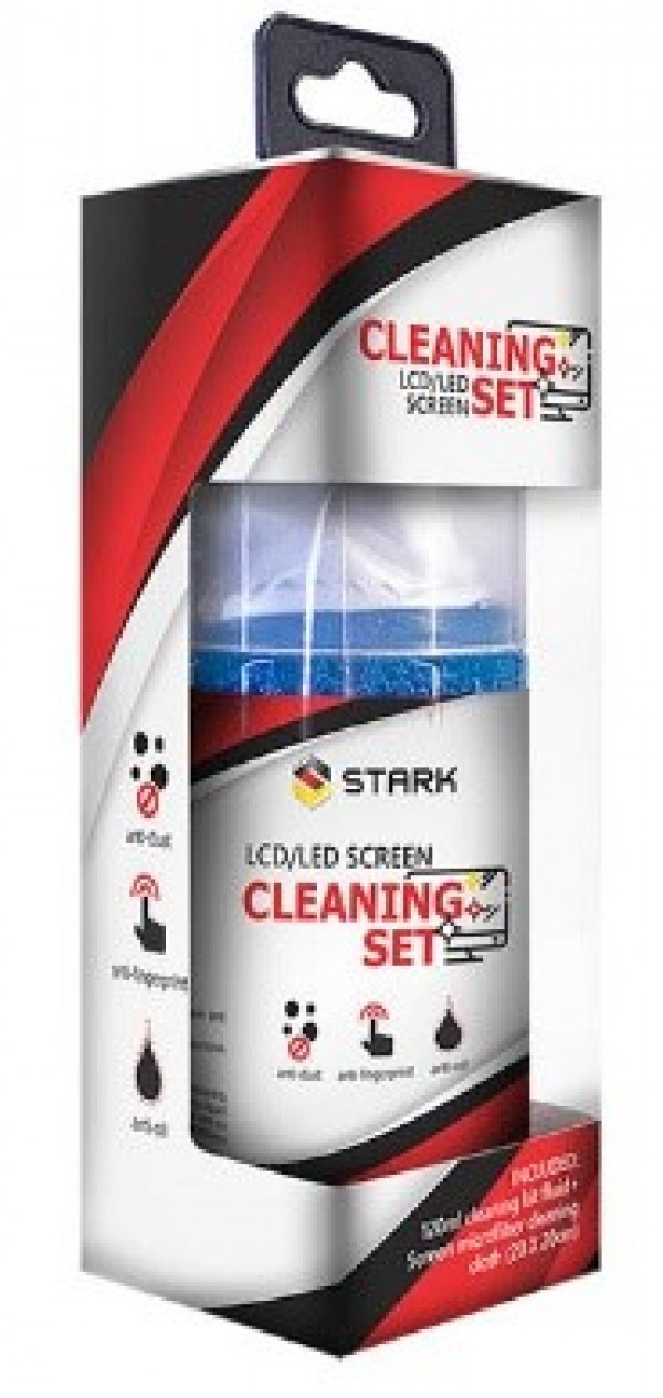 Stark STARK Sredstvo za čišćenje ekrana + krpica