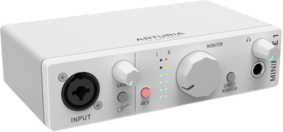 Arturia MiniFuse 1 White - Audio Interfejs