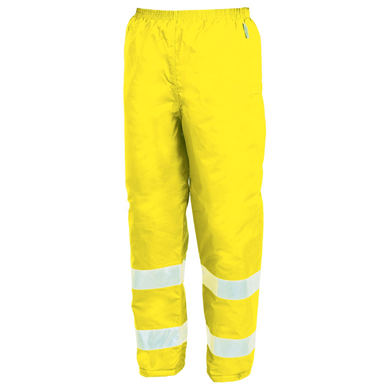 PANTALONE ŠUSKAVE FLUO PARAPROPUSNE ŽUTA/NARANDŽASTA