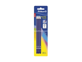 Olovka grafitna HB pk3 Pelikan 978841 blister