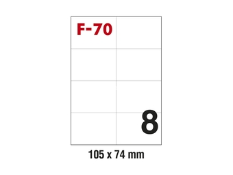 Etikete ILK 105x74mm pk100L Fornax F-70