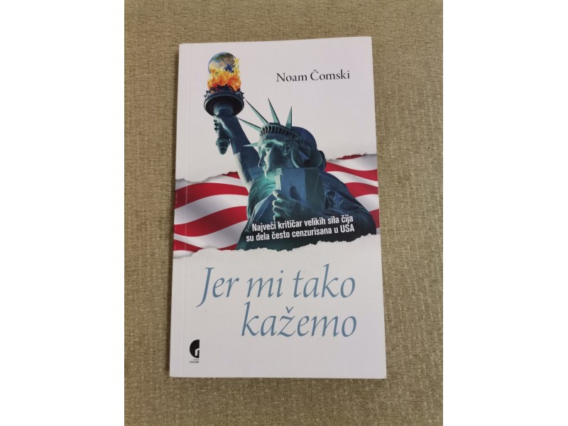 Jer mi tako kažemo - Noam Čomski
