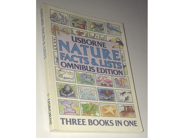 Usborne nature facts lists omnibus edition