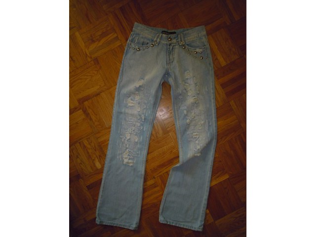 Moderne bootcut farmerke