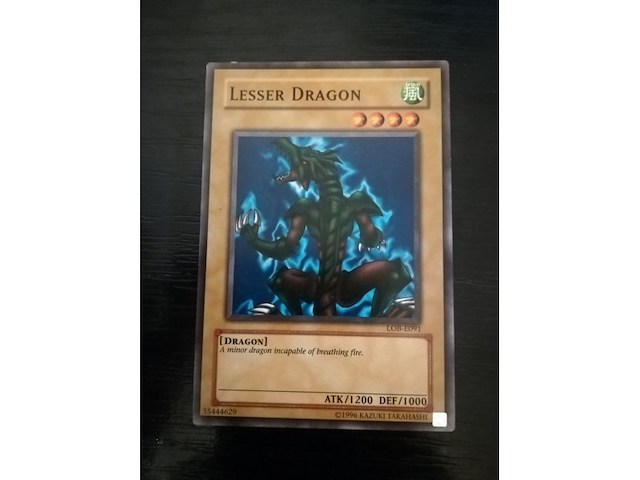Yu-GI-OH!-  Lesser Dragon