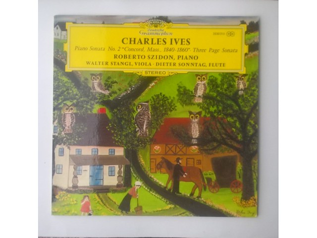 Charles Ives -  Piano Sonata No. 2 (LP, Germany)