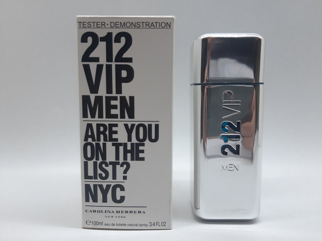 CAROLINA HERRERA 212 VIP MEN TESTER / 100ml / Muški