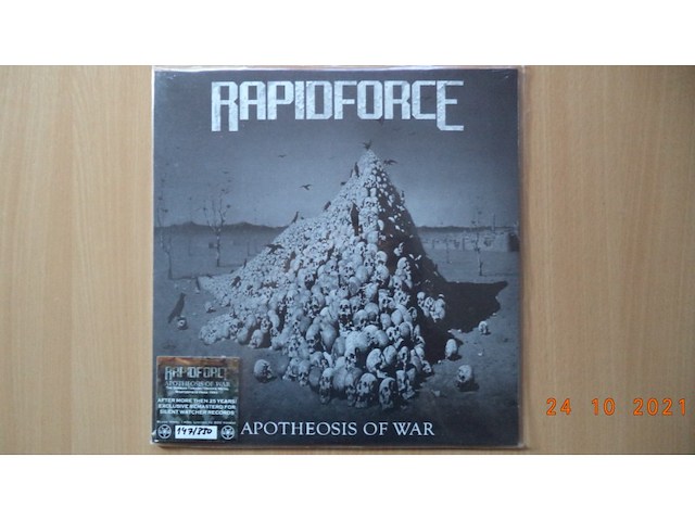Rapid Force ‎– Apotheosis Of War NOVO U CELOFANU