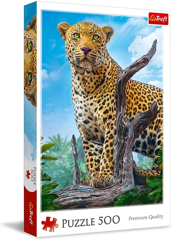 Trefl Puzzle 500 Wild leopard (37332)