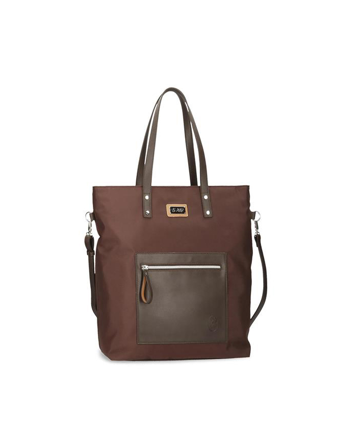 TORBA CHIC TOTE BROWN El Potro