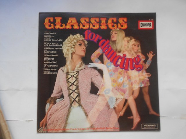 Classics for dancing, Klasična muzika za ples