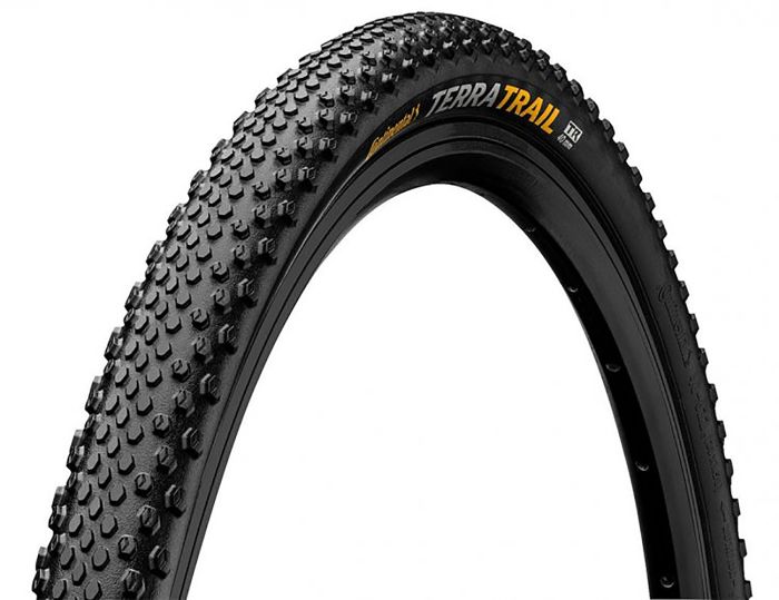 GUMA SP 700x40C CONTINENTAL TERRA TRAIL Tubeless SW black/black Skin kevlar