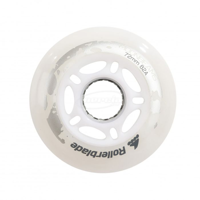 TOČKIĆ ROLLERBLADE MOONBEAMS LED 72/82A (4 kom) white