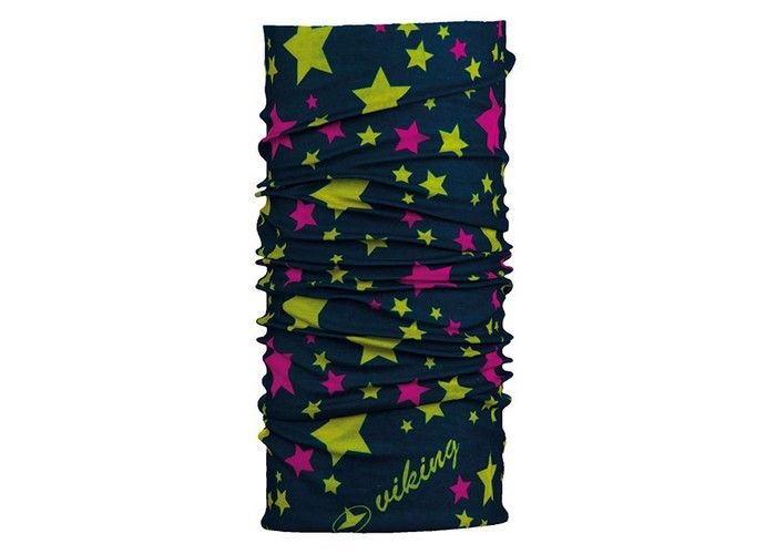 BANDANA VIKING DEČIJA navy blue-green-pink