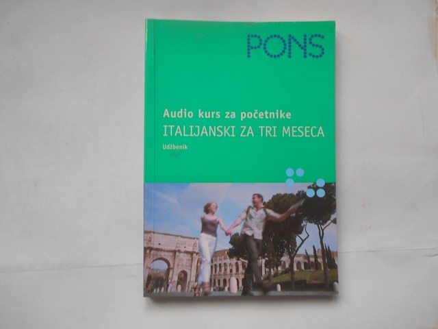 PONS audio kurs za početnike, Italijanski za tri meseca