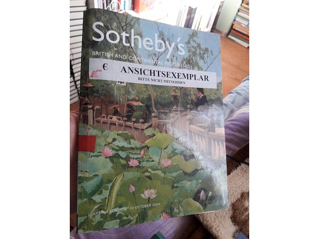 Sotheby`s aukcijski katalog, oktobar 2004