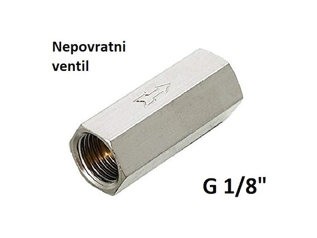 Nepovratni ventil - 1/8` - zenski navoj