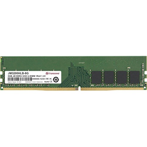 Transcend 8GB JetRam DDR4 3200Mhz U-DIMM | JM3200HLB-8G