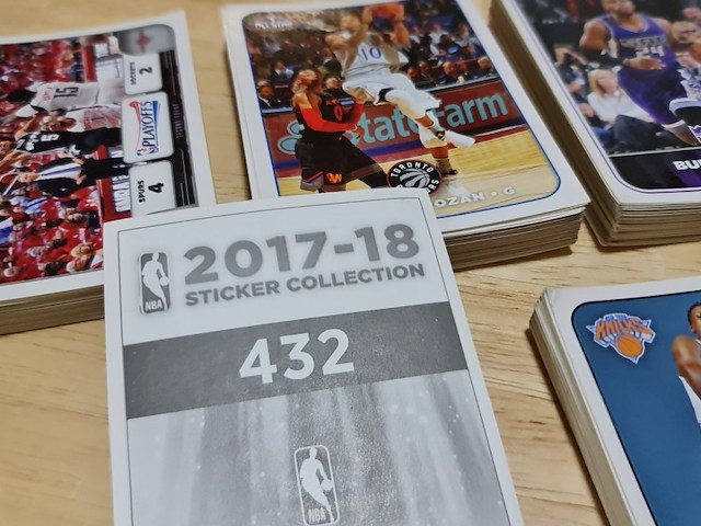 Sličice NBA Sticker collection 2017-2018 na komad