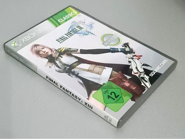 Final Fantasy XIII 3xDVD   XBOX 360