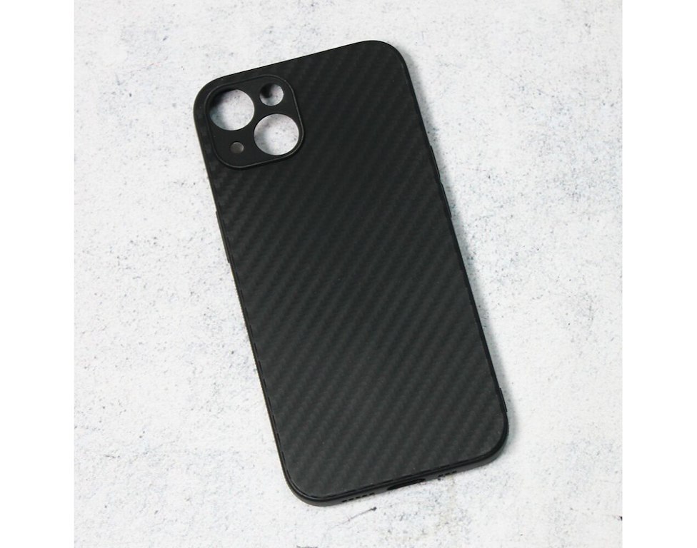 Futrola Carbon fiber - iPhone 13 crna