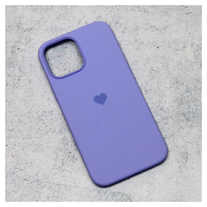 Maskica Heart za iPhone 13 Pro Max 6.7 ljubicasta