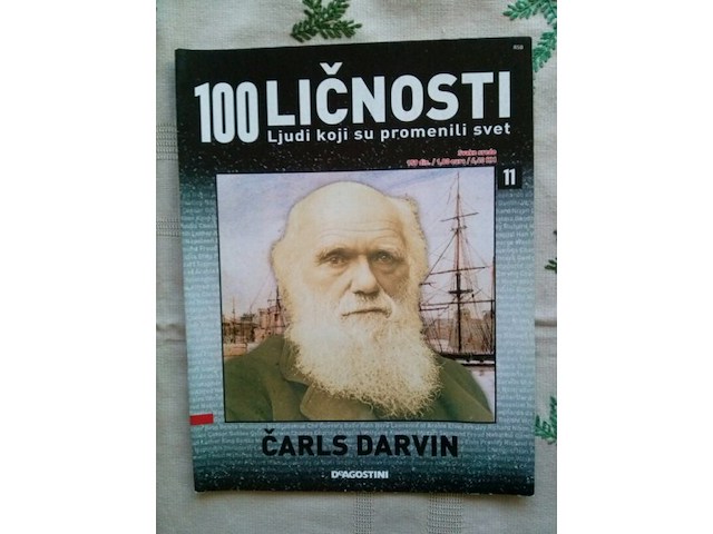 100 ličnosti broj 11 : Čarls Darvin