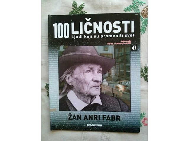 100 ličnosti broj 47 : Žan Anri Fabr