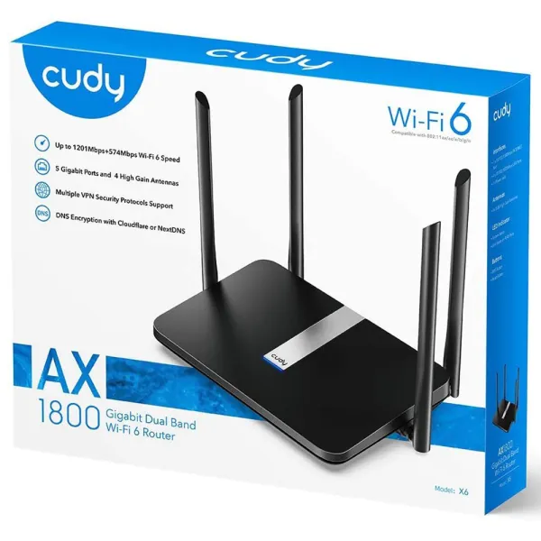 Cudy X6 WiFi6