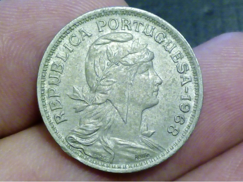 Portugal, 50 centavos 1968