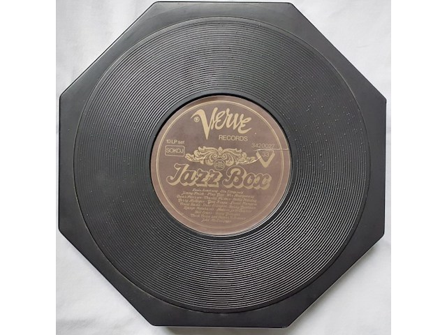 VARIOUS  -  10LP VERVE  RECORDS  JAZZ  BOX