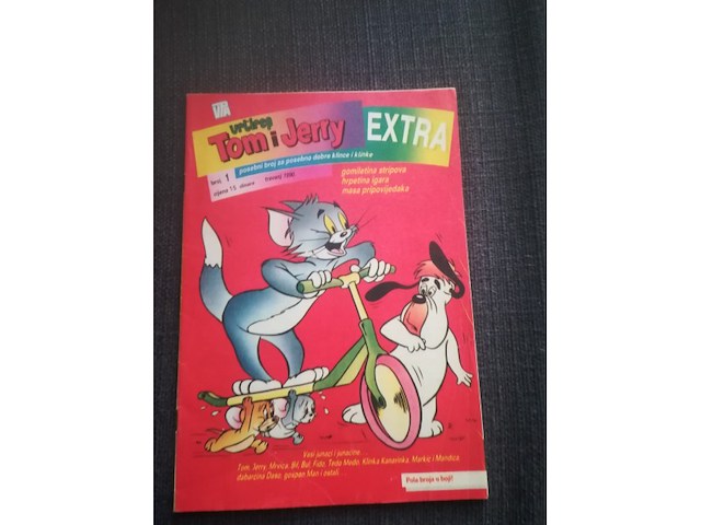 Tom i Jerry EXTRA br.1 (retko)