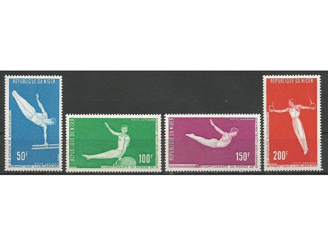 Niger,SP u gimnastici u Ljubljani 1970.,čisto