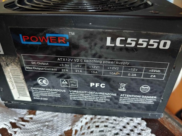 Napajanje LC Power 550W LC5550 V2.0